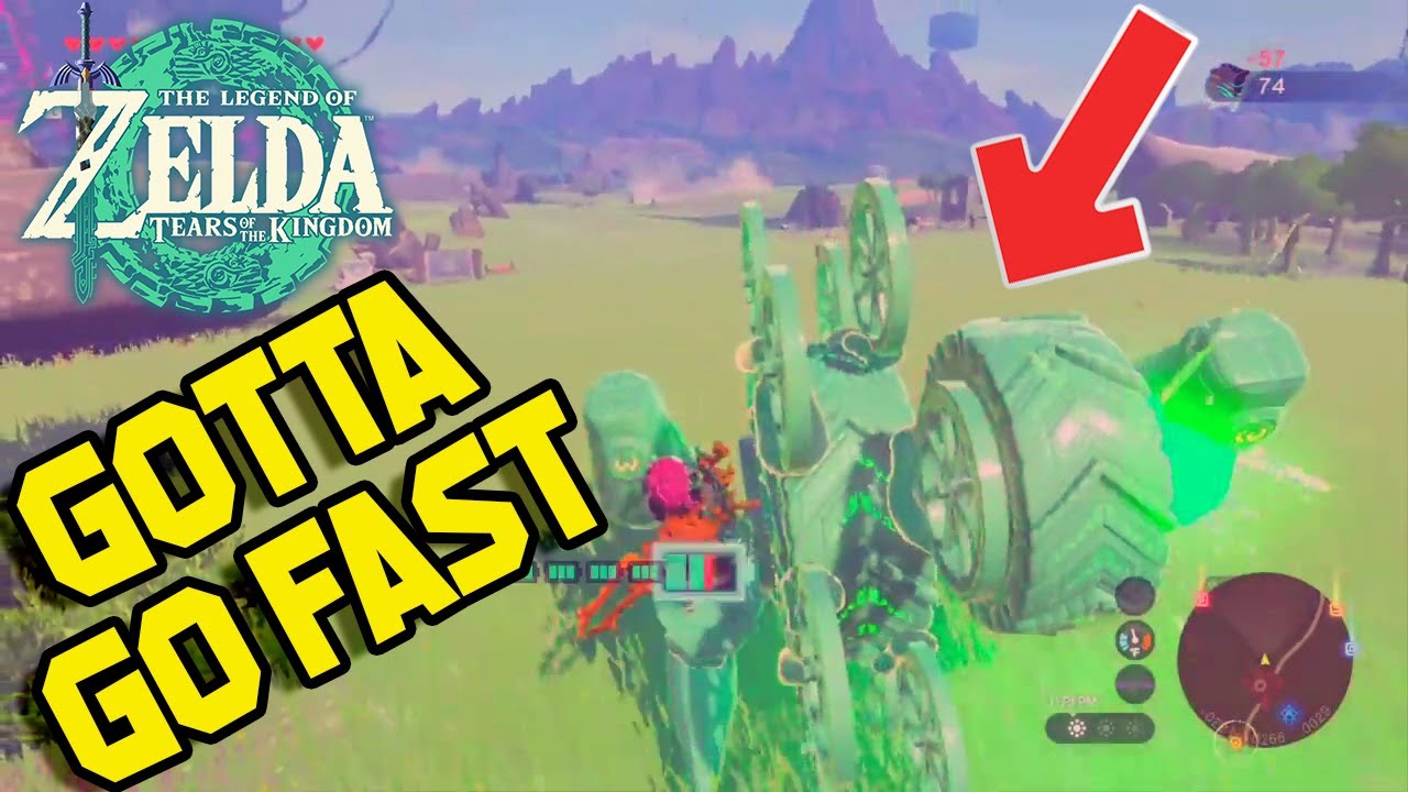 The Fastest Possible Vehicle In Hyrule | The Legend of Zelda: Tears of ...