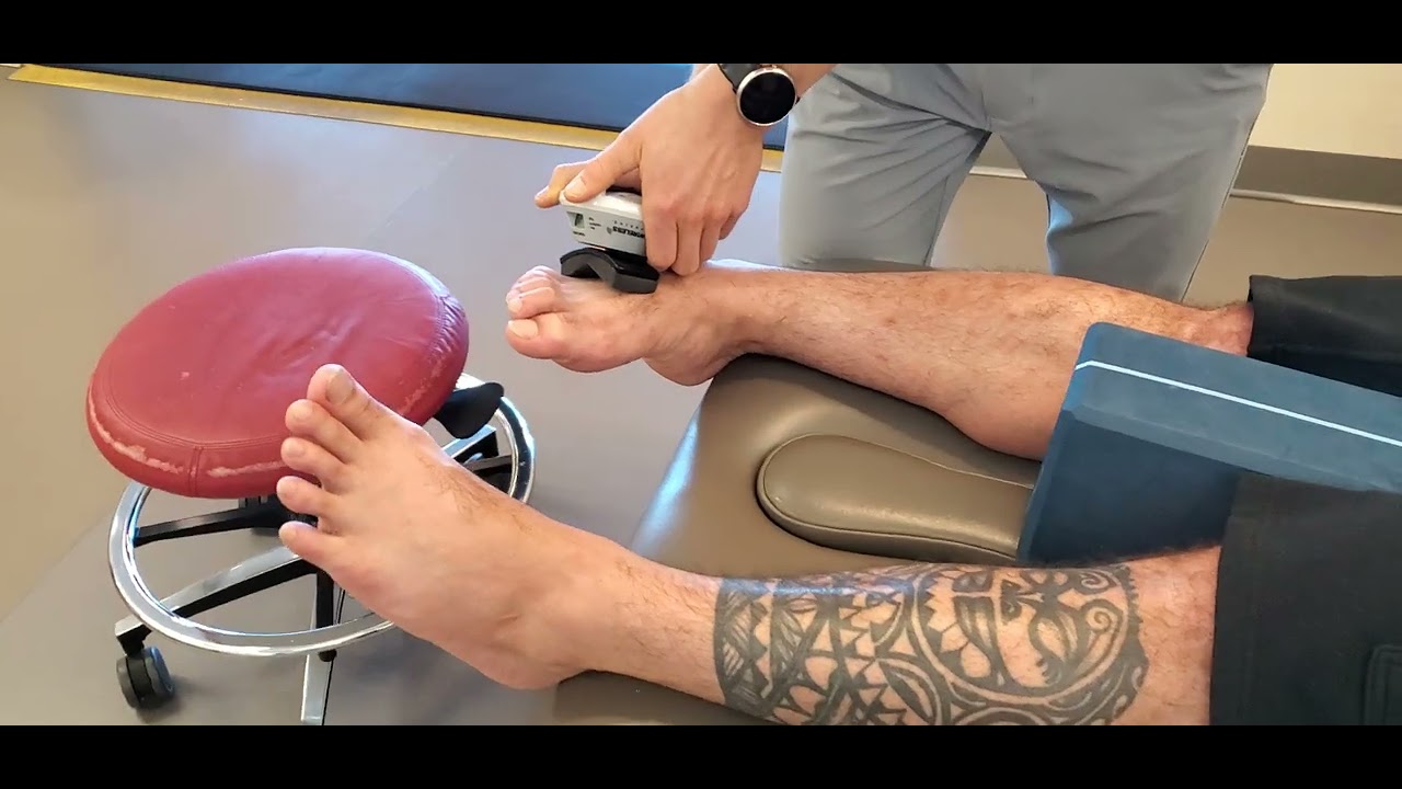 Ankle - Assessment HHD Ankle Eversion - YouTube