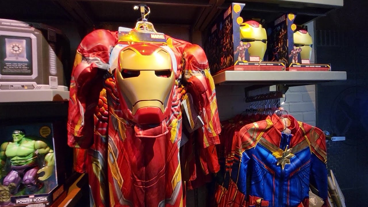MARVEL SUPERHERO HEADQUARTERS SHOPPING VLOG NEW MERCHANDISE WHAT IF ...