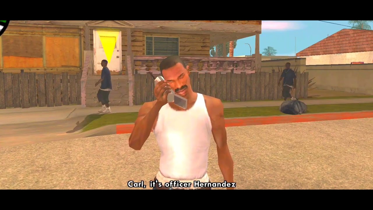 Gangster Carl not like to talk with officer || Sigma Rule 134 - YouTube