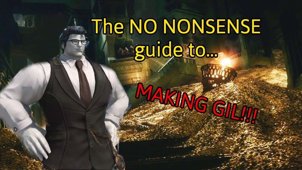 3 very SIMPLE ways to make GIL on FF14 - YouTube