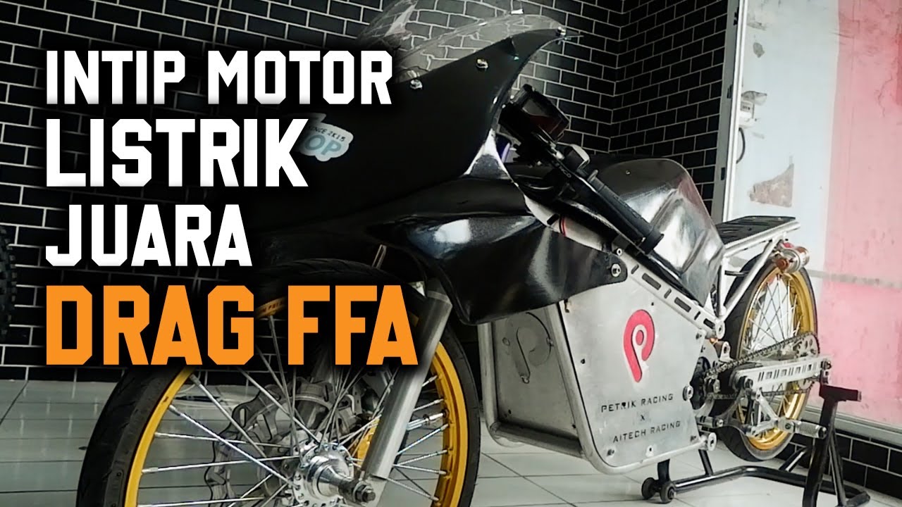 motor balap Drag Race. Part 1. Modifikasi motor listrik ke Bengkel ...