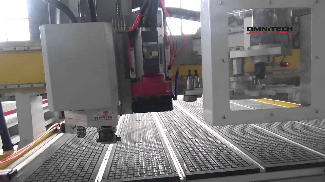 Boring head cnc router show - YouTube