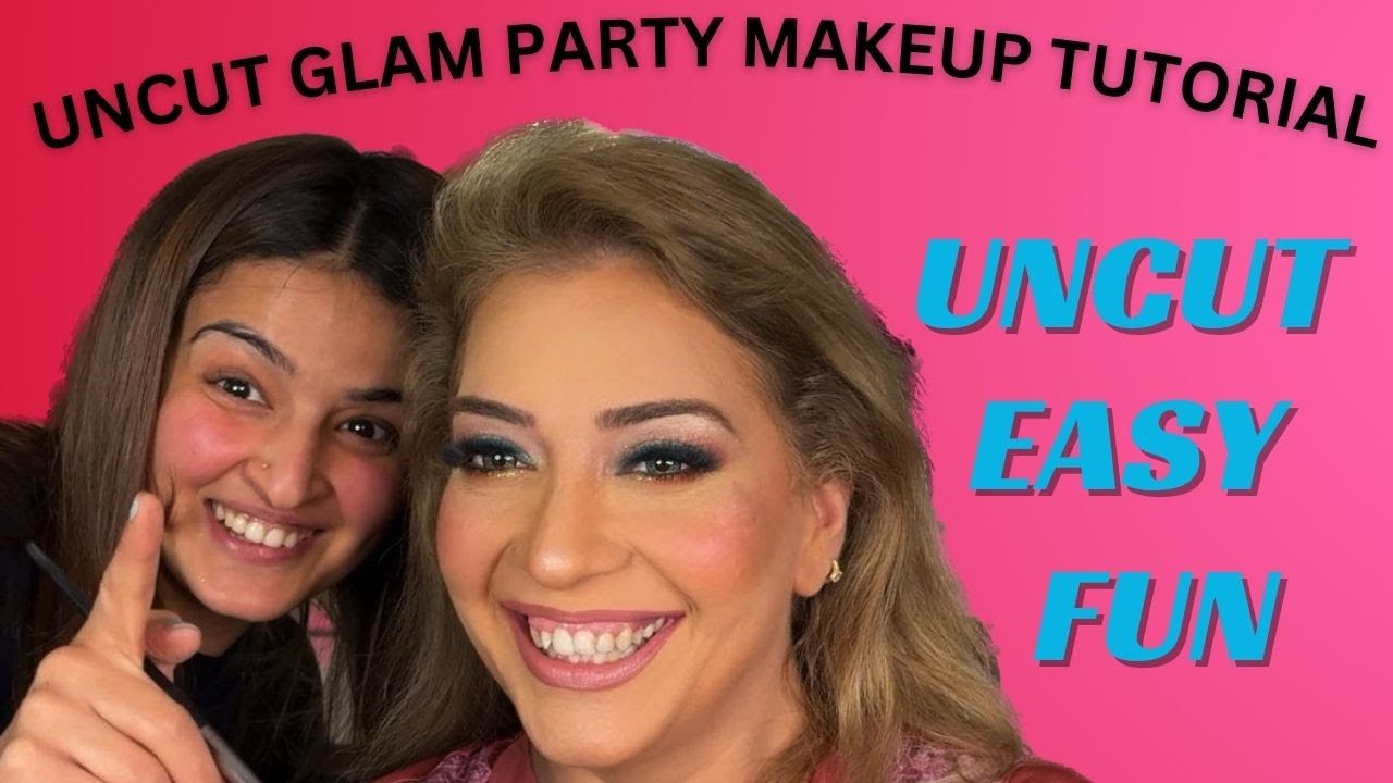 UNCUT GLAM PARTY MAKEUP TUTORIAL || #makeup #youtube - YouTube
