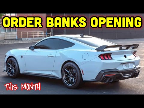 Elegant 2024 Mustang Order Banks Open Gallery