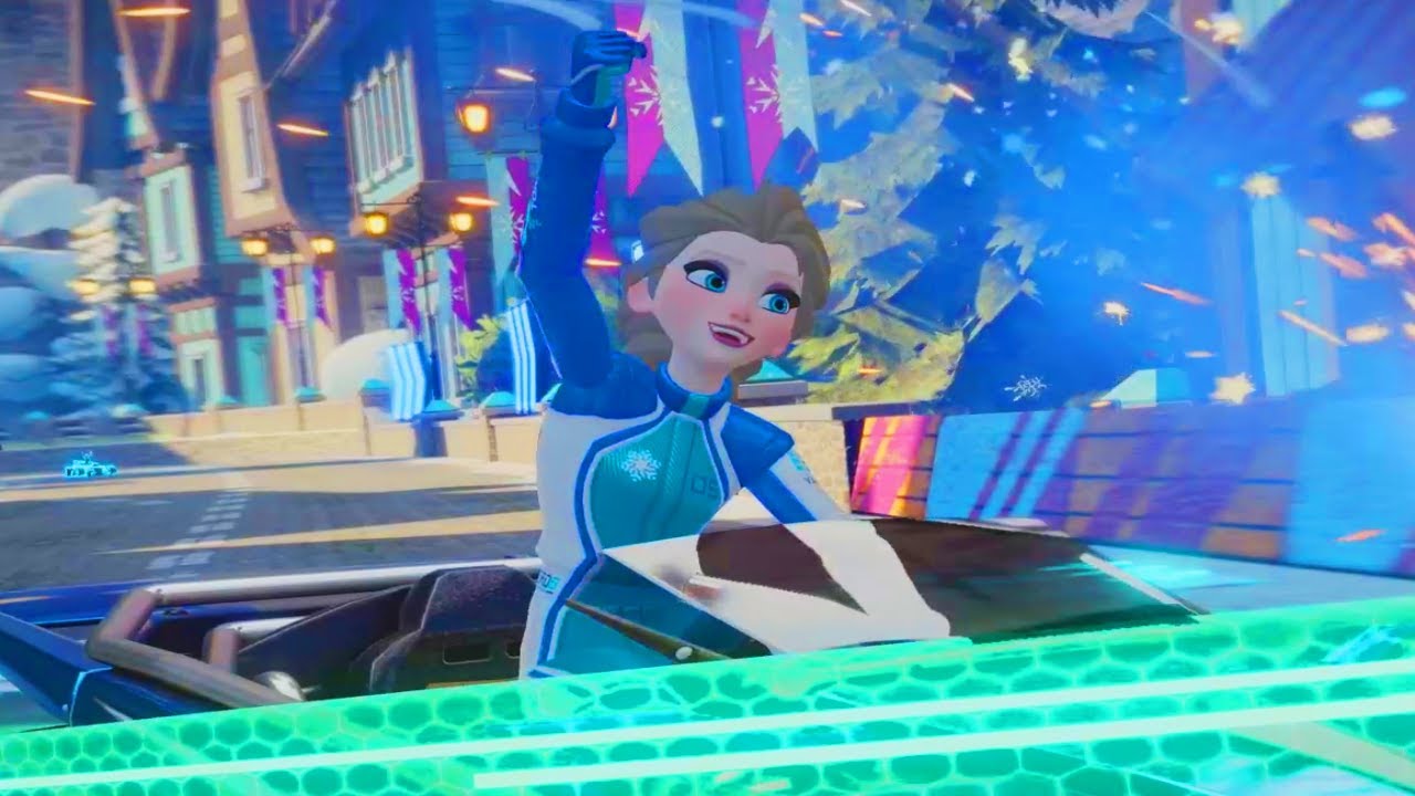 Elsa Gameplay - Disney Speedstorm Season 5 Let It Go 4K HD - YouTube