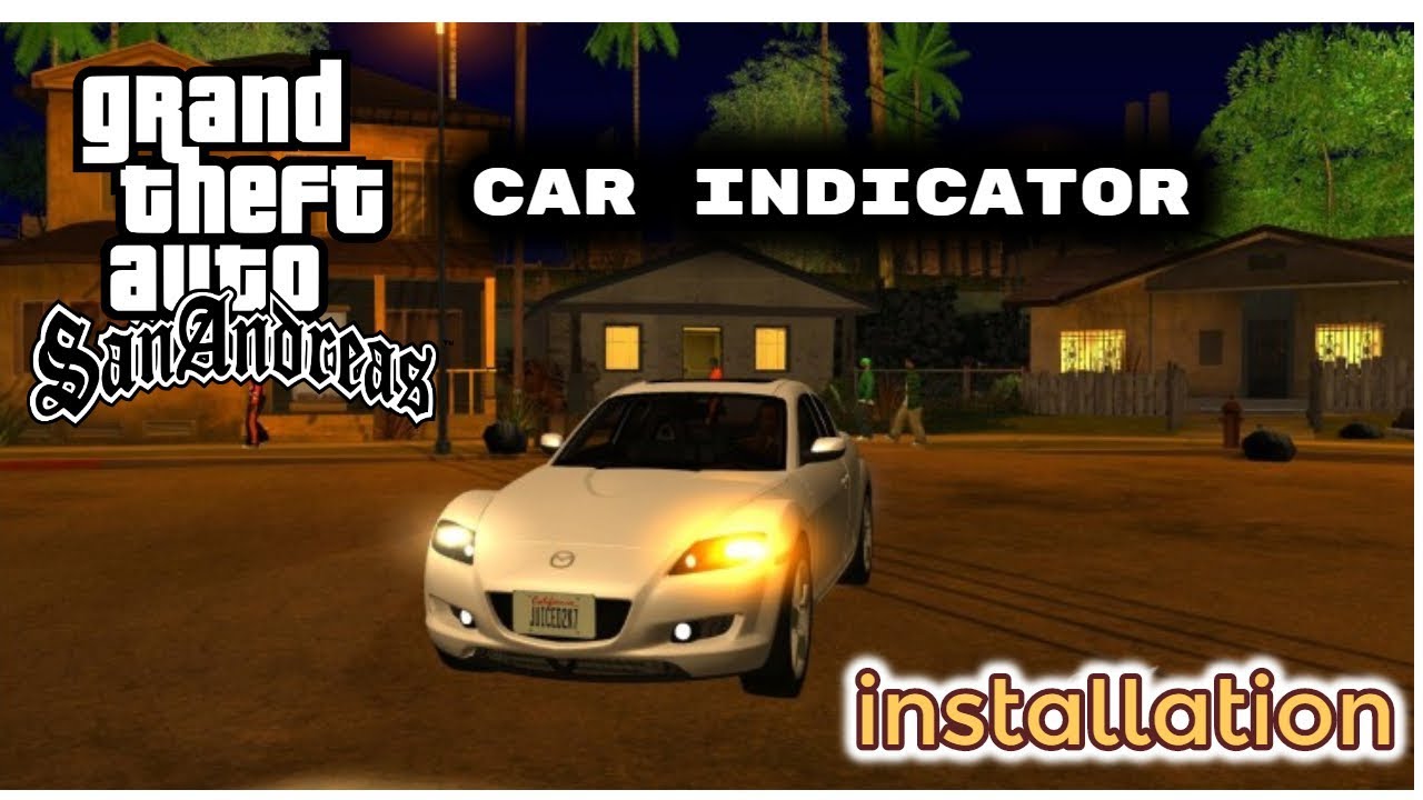 How To Install GTA Sanandreas Indicator Mod - YouTube