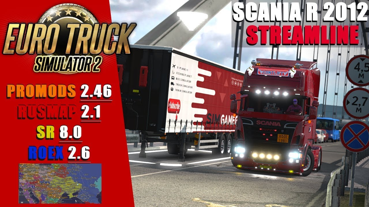 ΑΠΟ ΤΟ ΒΟΡΡΑ ΜΕΧΡΙ ΤΟΝ ΝΟΤΟ | MY SCANIA R STREEAMLINE | PROMODS*RUSMAP ...
