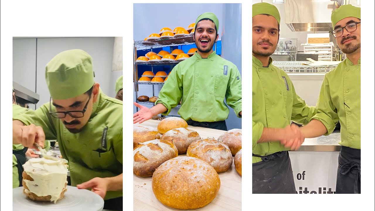 Students doing baking at Centennial college toronto. Student shares his ...
