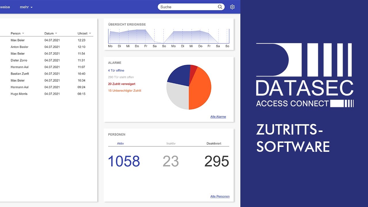 Gebäudemanagement mit Access Connect | OSS Zutrittssoftware - YouTube