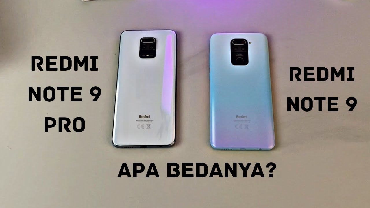 Perbedaan utama Redmi note 9 pro vs Redmi note 9. pilih mana? - YouTube