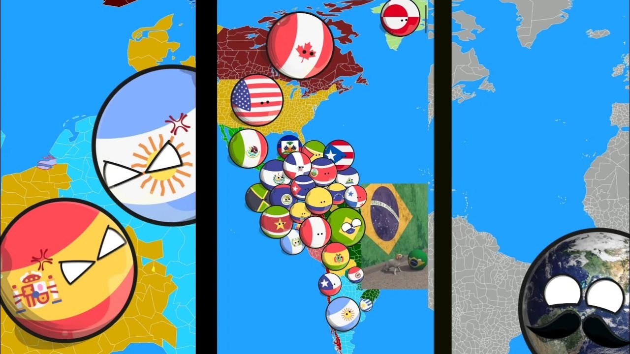 Recopilación de mis videos countryballs (Parte 4) #countryballs #humor ...