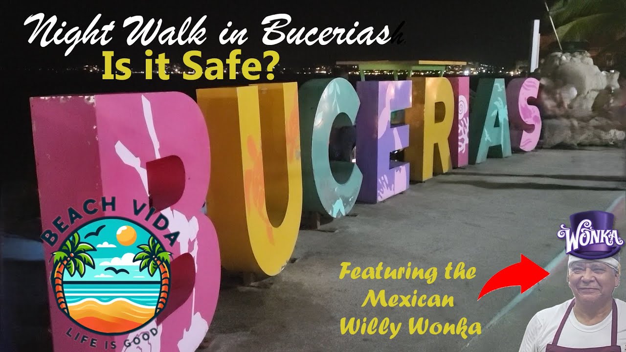 Bucerias Night Walk - Is it Safe? - YouTube