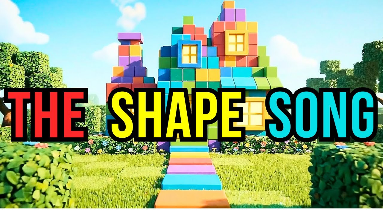 The Shape Song | Learn Shapes for Toddlers | Circle, Square, Triangle ...