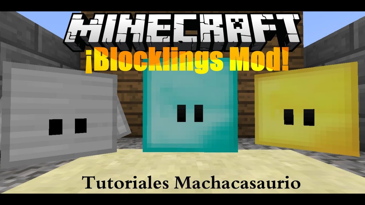 Blocklings Mod tutorial actualizado Minecraft [ESPAÑOL] - YouTube