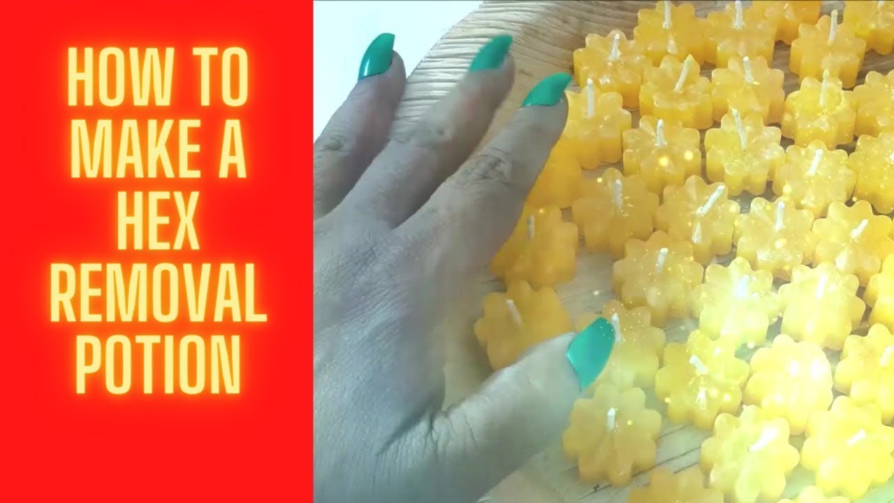 How to make a hex removal potion #witchcraft - YouTube