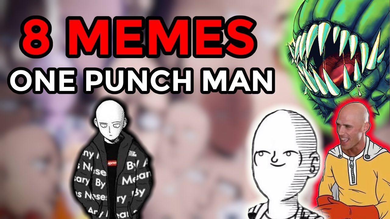 8 MEMES de la communauté One Punch Man - YouTube