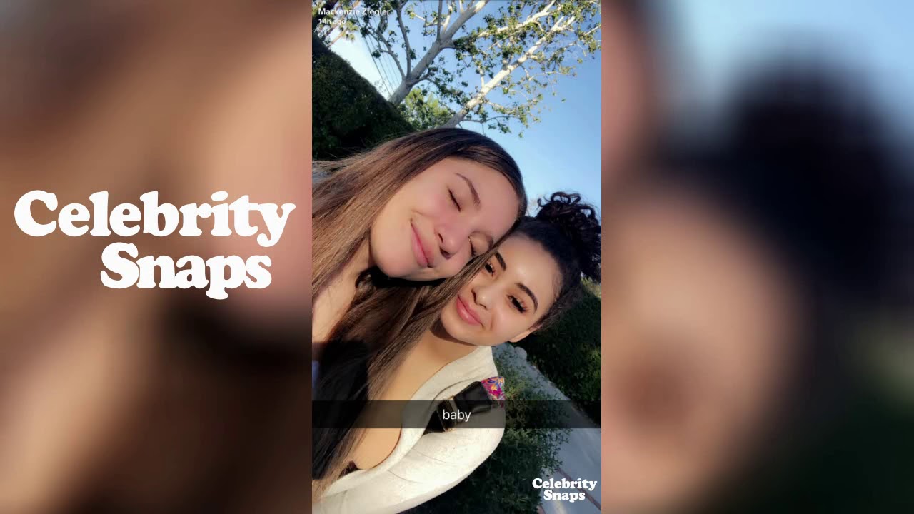 Mackenzie Ziegler Snapchat Stories | April 25th 2018 | - YouTube