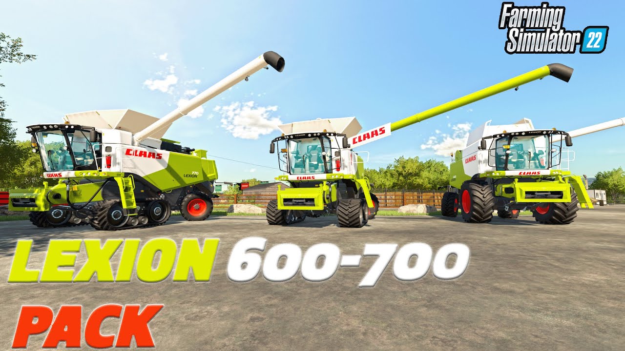 Claas Lexion 600-700 by SIID Modding. | Farming Simulator 22 Mod Review ...
