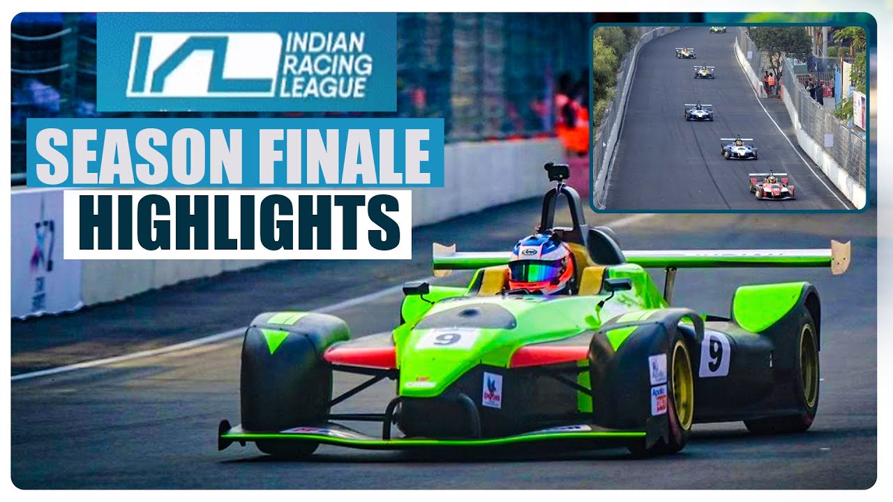 Indian Racing League Season Finale Highlights | Hyderabad Street Racing ...