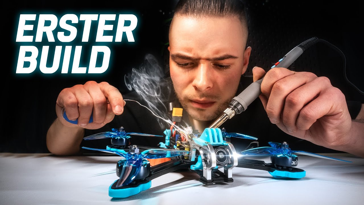 So HART ist es WIRKLICH eine FPV Drohne zu bauen! How to FPV#9 - YouTube