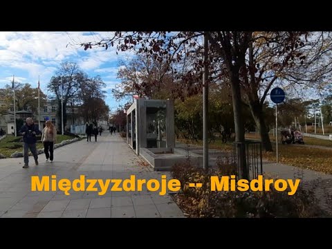 Miedzyzdroje #013 Misdroy Polen 🌐 Promenade - YouTube