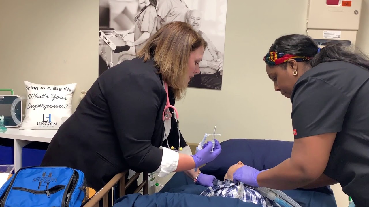 Pediatric HAL Facilitates Hands-on Trach/Vent Simulation Training - YouTube