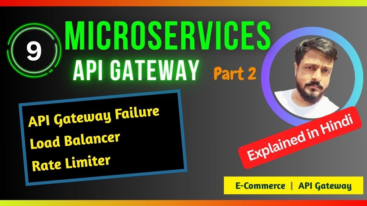 API Gateway Failure, Load Balancer, Rate Limiter Explained | Spring boot Microservice | in Hindi ...
