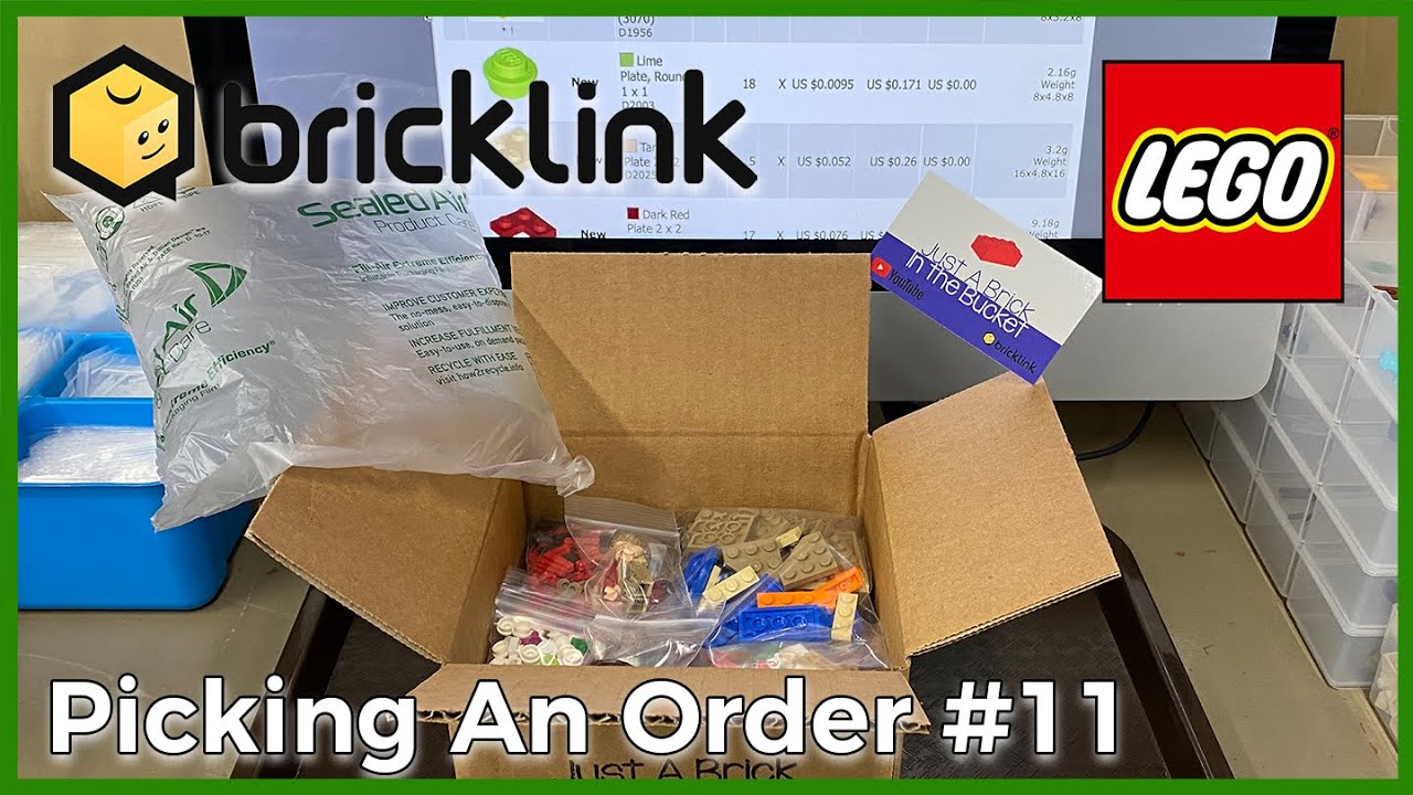 ONE BIG ORDER! | Picking An Order on BrickLink #11 - YouTube