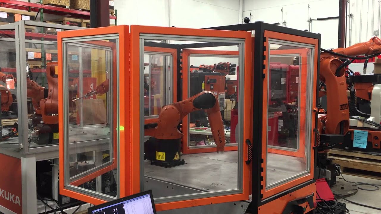 Siemens-Kuka.PLC mxautomation - Applications - Pick and Place - YouTube