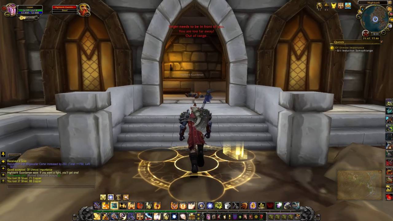 Of Utmost Importance Quest ID 28593 Playthrough Twilight Highlands ...