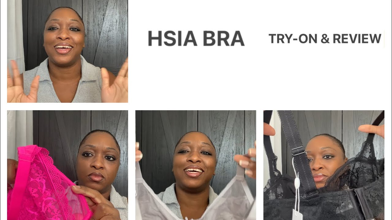 HSIA Bra Try-On & Review - YouTube