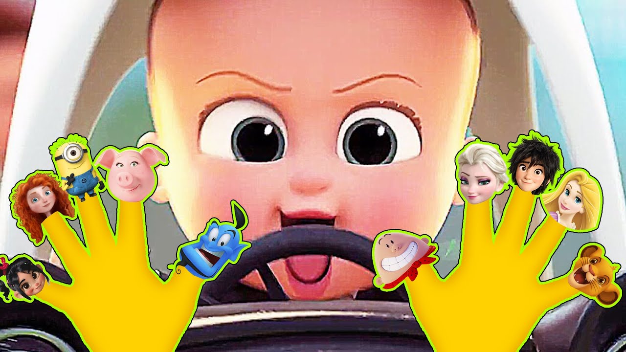Boss Baby Finger Family Song | Daddy finger Boss baby - YouTube