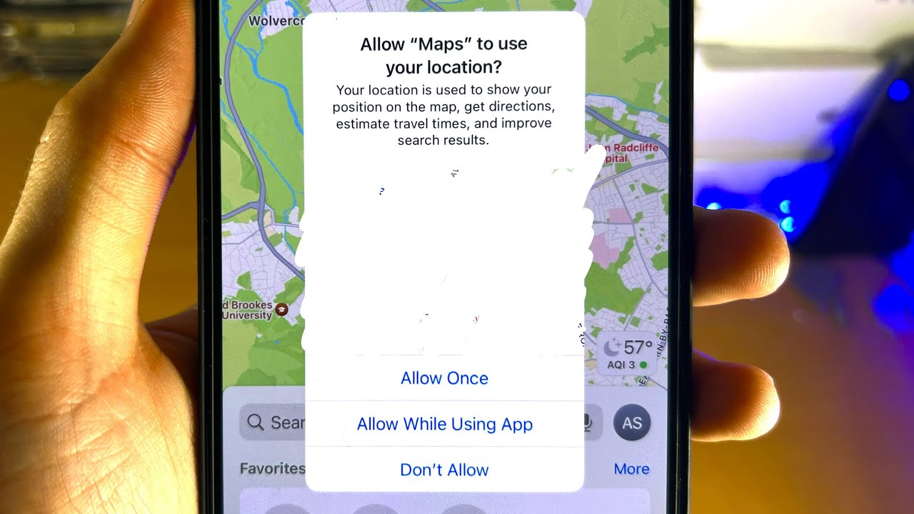 ANY iPhone How To Accept Location Request! - YouTube
