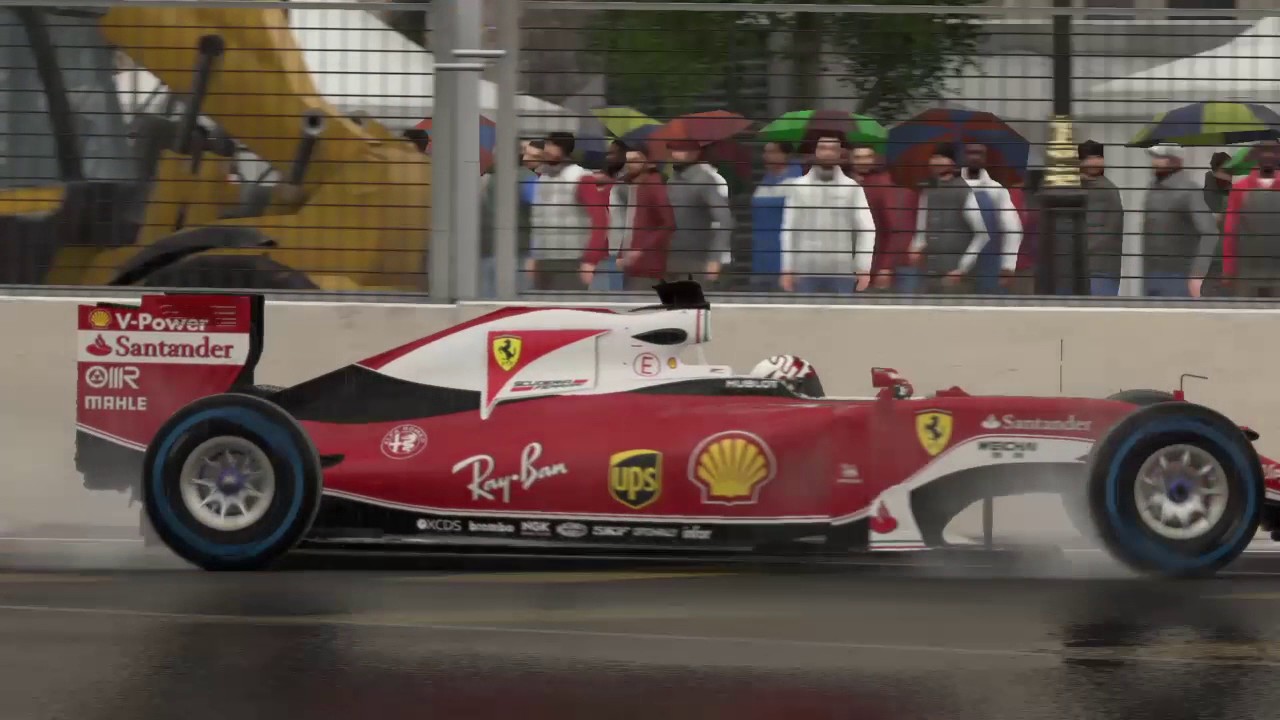 F1™ 2016_2017 im stärken regen ( ps 4 ) von Thomas Link 1 - YouTube