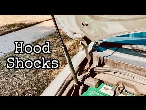 How to Fix a Hood That Won’t Stay Open | Hood Shock Replacement - YouTube