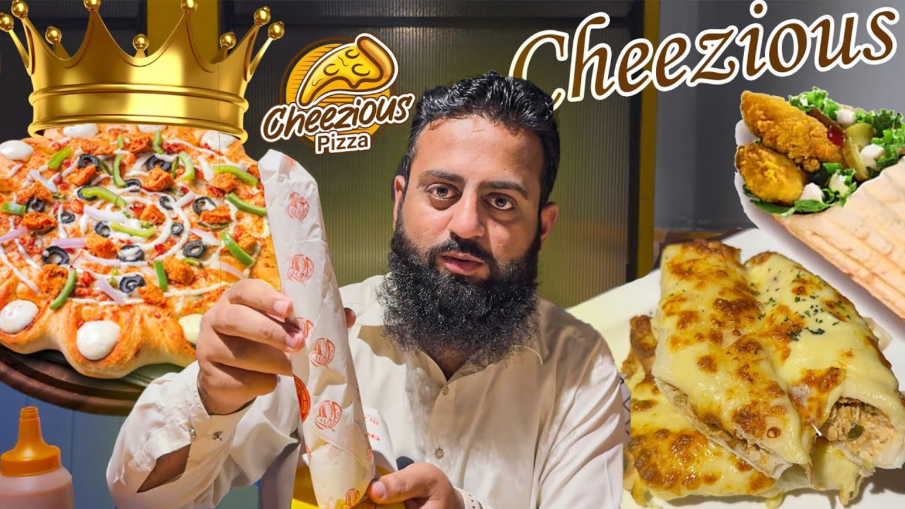 I Tried Bazooka | Spring Rolls & Cheezious Best Pizza | Crown Crust ...