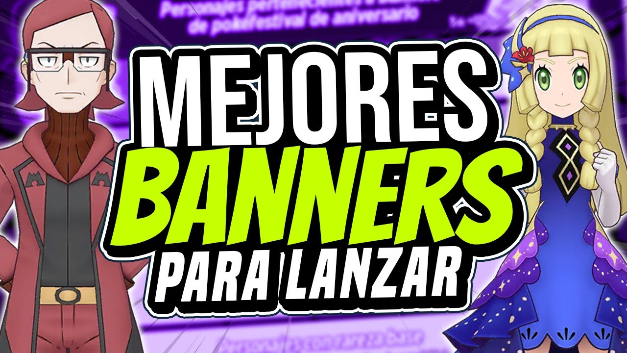 💎 MEJORES BANNERS para LANZAR 💎 POKEMON MASTERS EX - YouTube