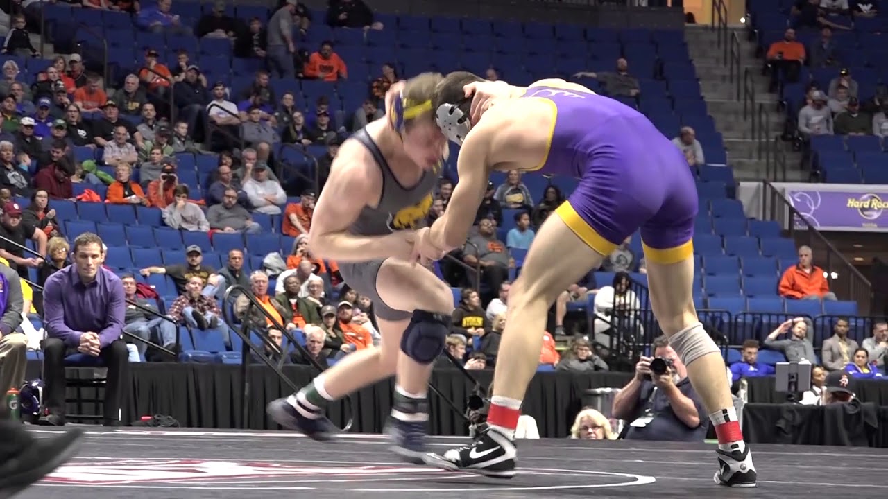 184 pounds Drew Foster 2018 Big 12 Champion - YouTube