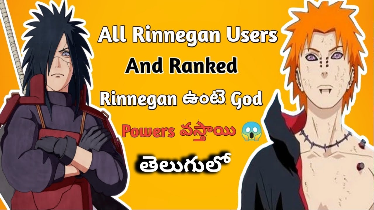 All Rinnegan Users In Naruto Ranked In Telugu - YouTube