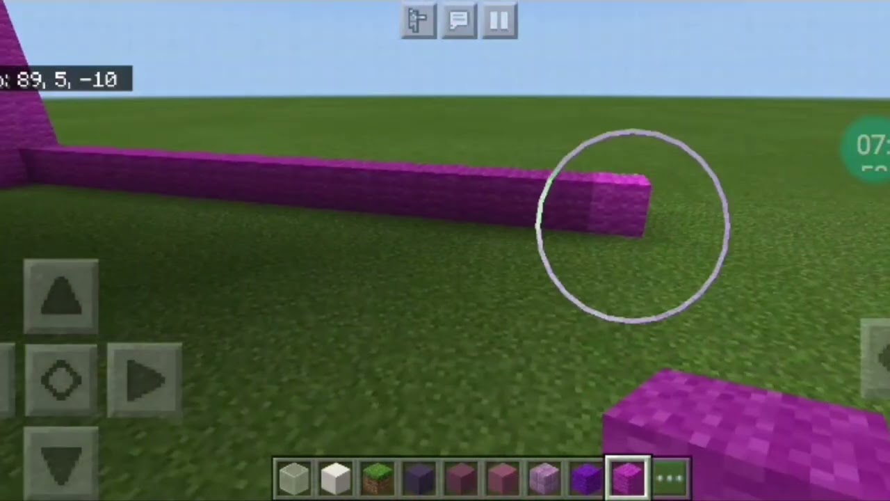 🍰🌸~ Contruindo uma casa roxa no Minecraft🌸🍰~ - YouTube