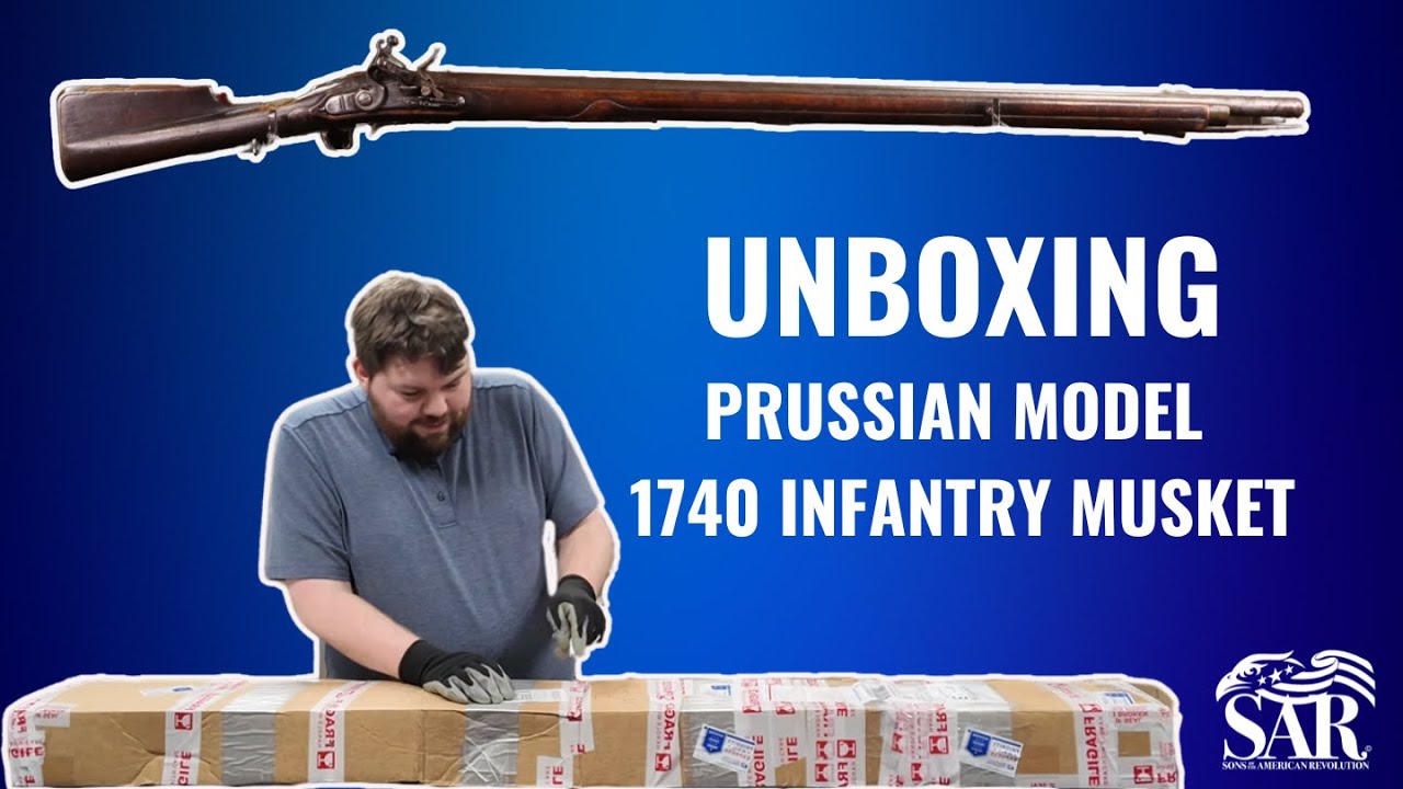 Unboxing a 1775 - 1780 Prussian Model 1740 Infantry Musket! - YouTube