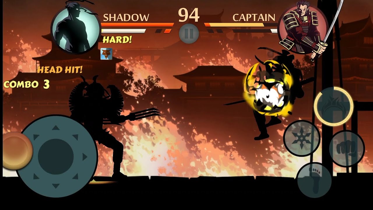 CAPTAIN'S DEFEAT: SHADOW COMBAT MASTERY IN SHADOW FIGHT 2! - YouTube