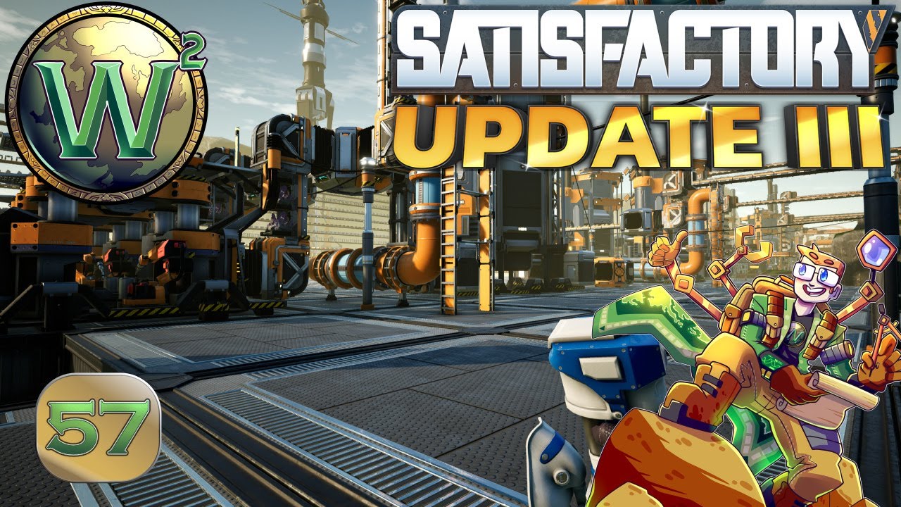 Satisfactory Update 3, Episode 57: Wet Concrete, Silica, and Pure ...