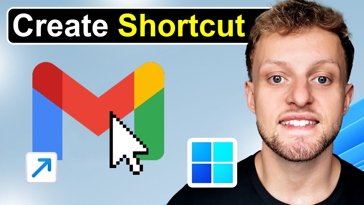 How To Create Gmail Shortcut on Desktop (Step By Step) - YouTube