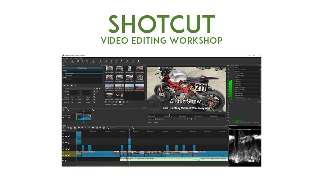 Shotcut Workshop - YouTube