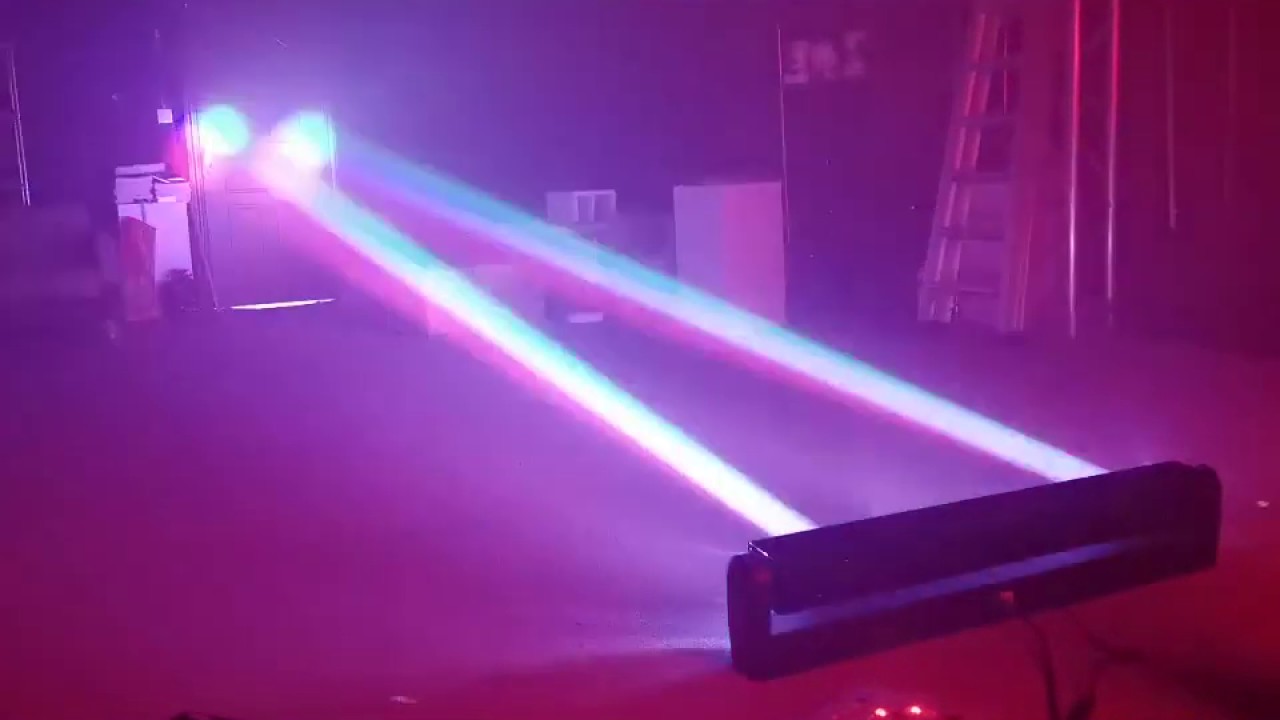 10*40w 4in1 rgbw pixel moving bar 400w hqlite - YouTube
