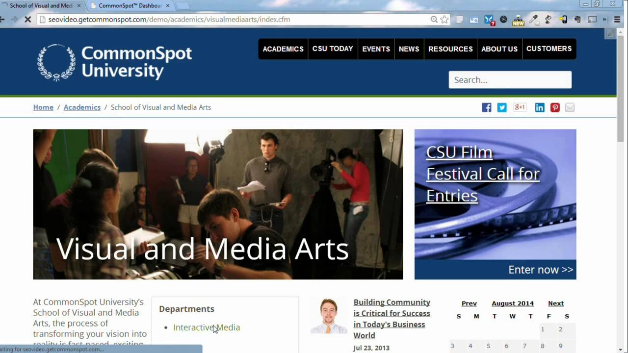 Search Engine Optimization (SEO) in CommonSpot - YouTube