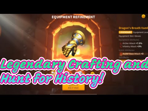 Finishing Legendary Archer set and full hunt for history! Rise of ...
