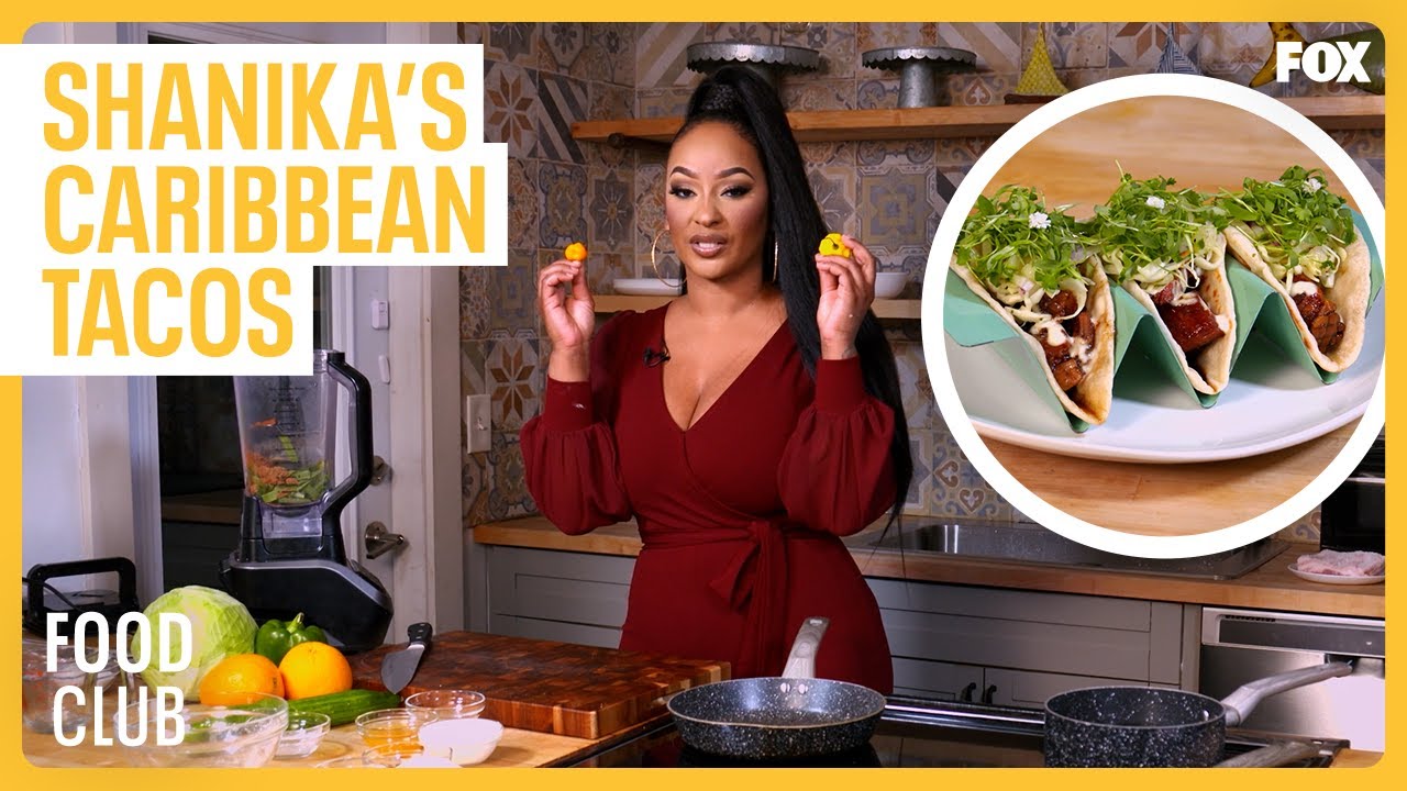 Shanika Patterson's Delicious Caribbean Tacos Recipe | MasterChef - YouTube